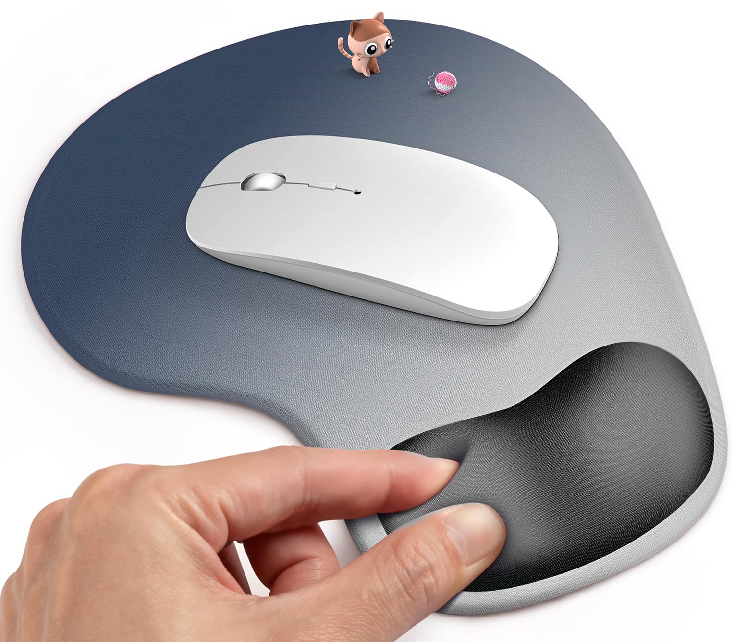 Amazon.com: Soqool Mouse Pad, Ergonomic Mouse Pad with Comfortable Gel ...