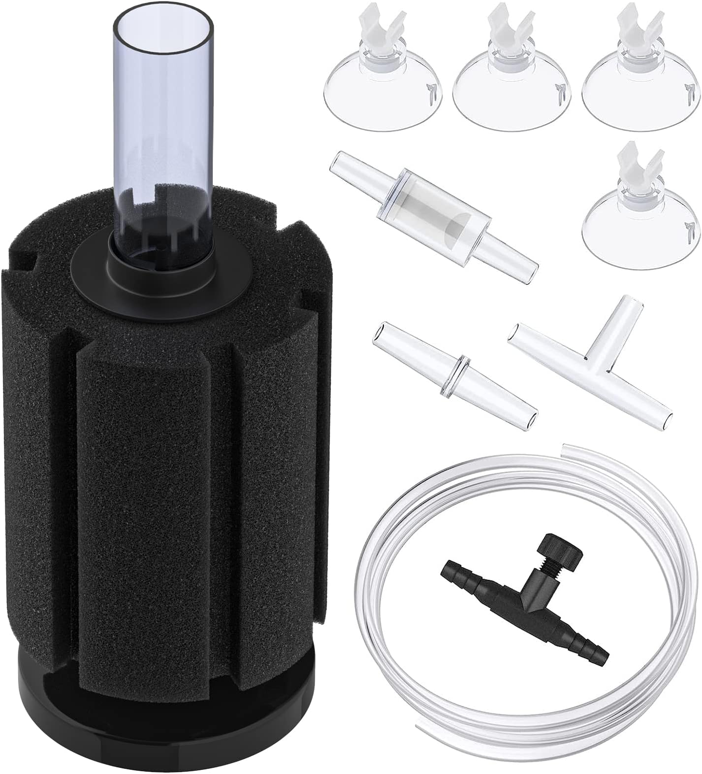 Amazon.com : Pawfly Aquarium Bio Sponge Filter Quiet Fish Foam Filter ...