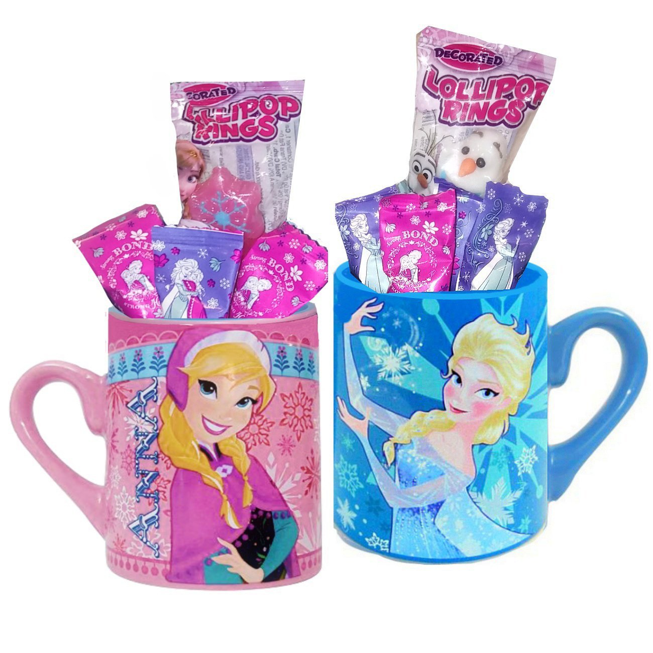 Amazon.com: Frozen Candy Filled Mug Gift Set Bundle of 2 : Baby