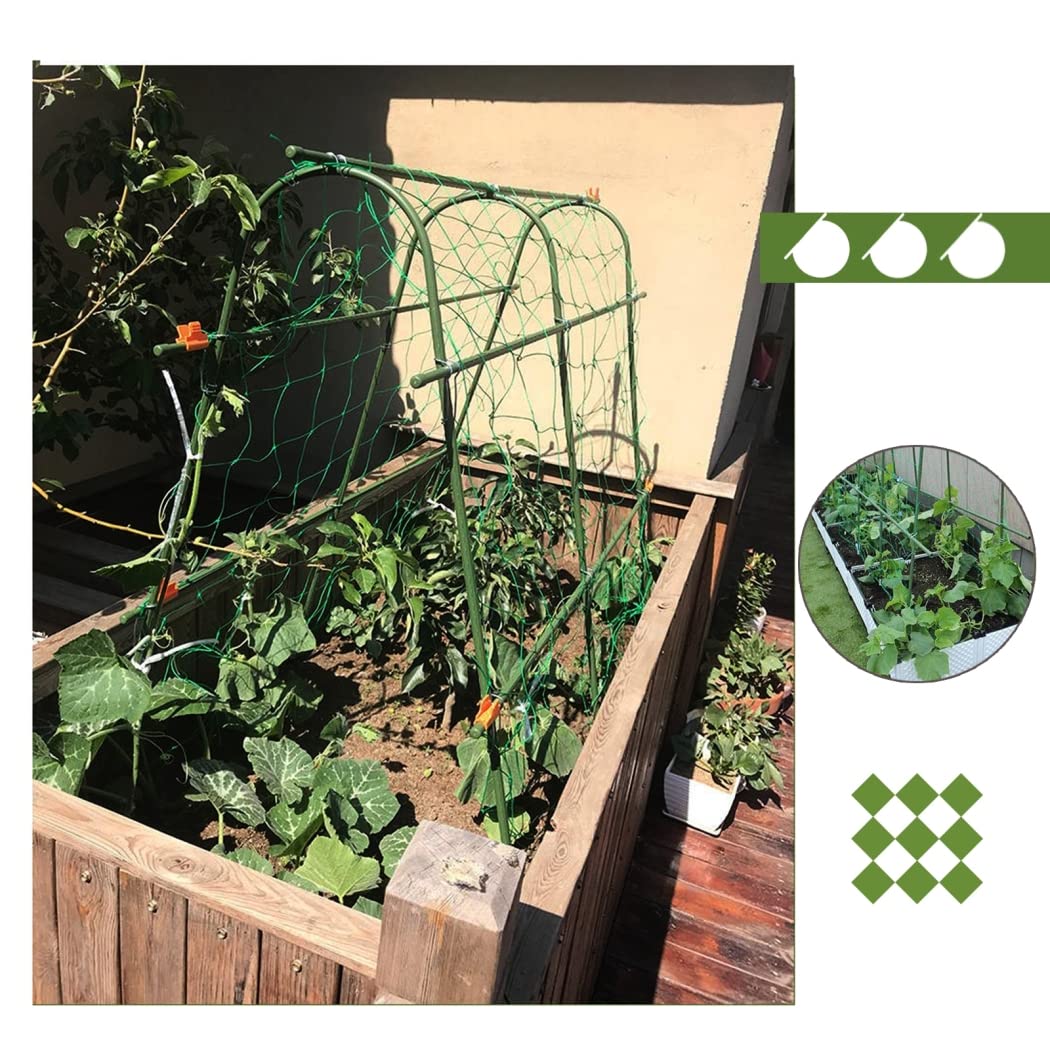 Square Feet Garden Trellises GardenDesk: Building A Trellis For The