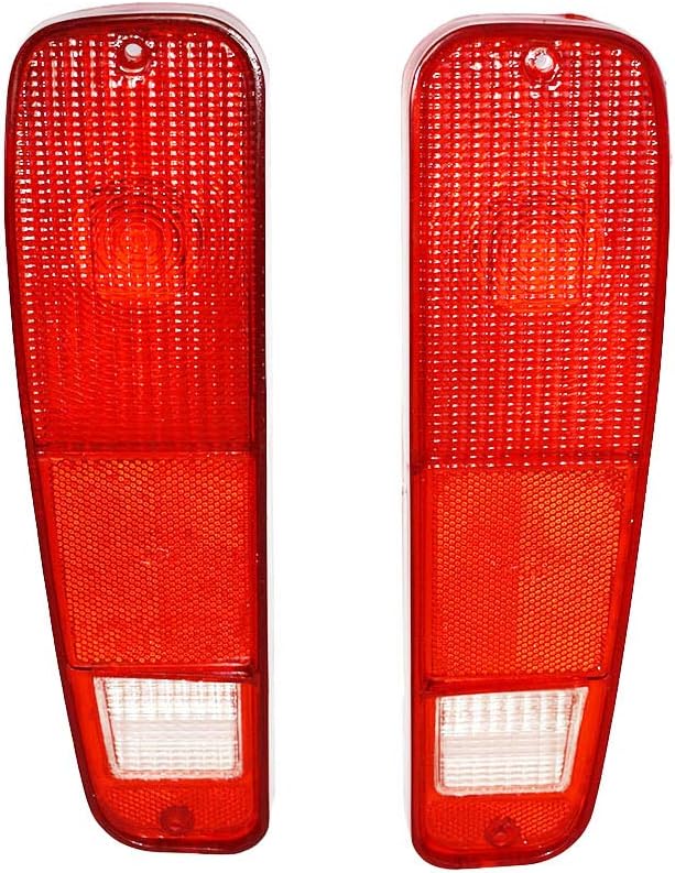 Amazon.com: NewYall Left Right Tail Light Lens Only Taillamp Housing ...