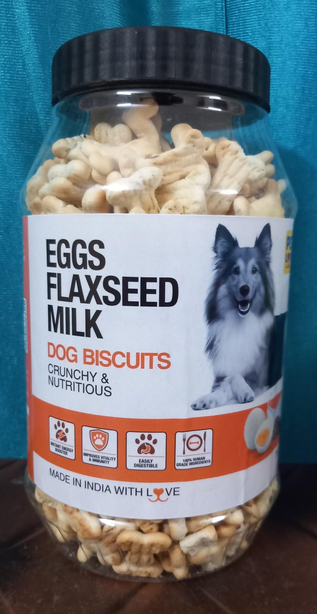 Buy Pet Love Dog Biscuits, Crunchy & Nutritious - 700g, Dog Treats ...