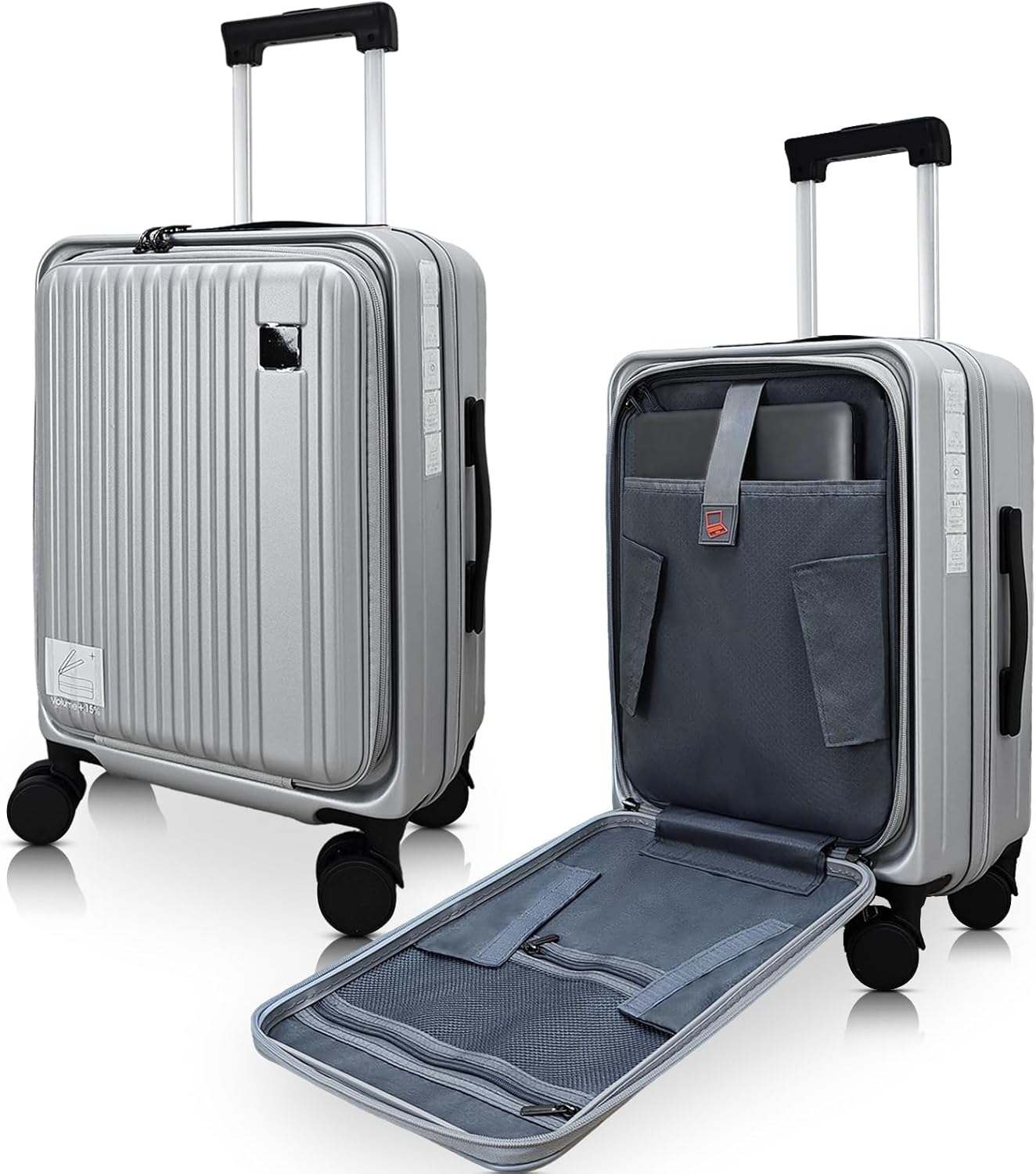 Amazon.com | Expandable Top Opening 20 Inch Carry On Luggage with ...