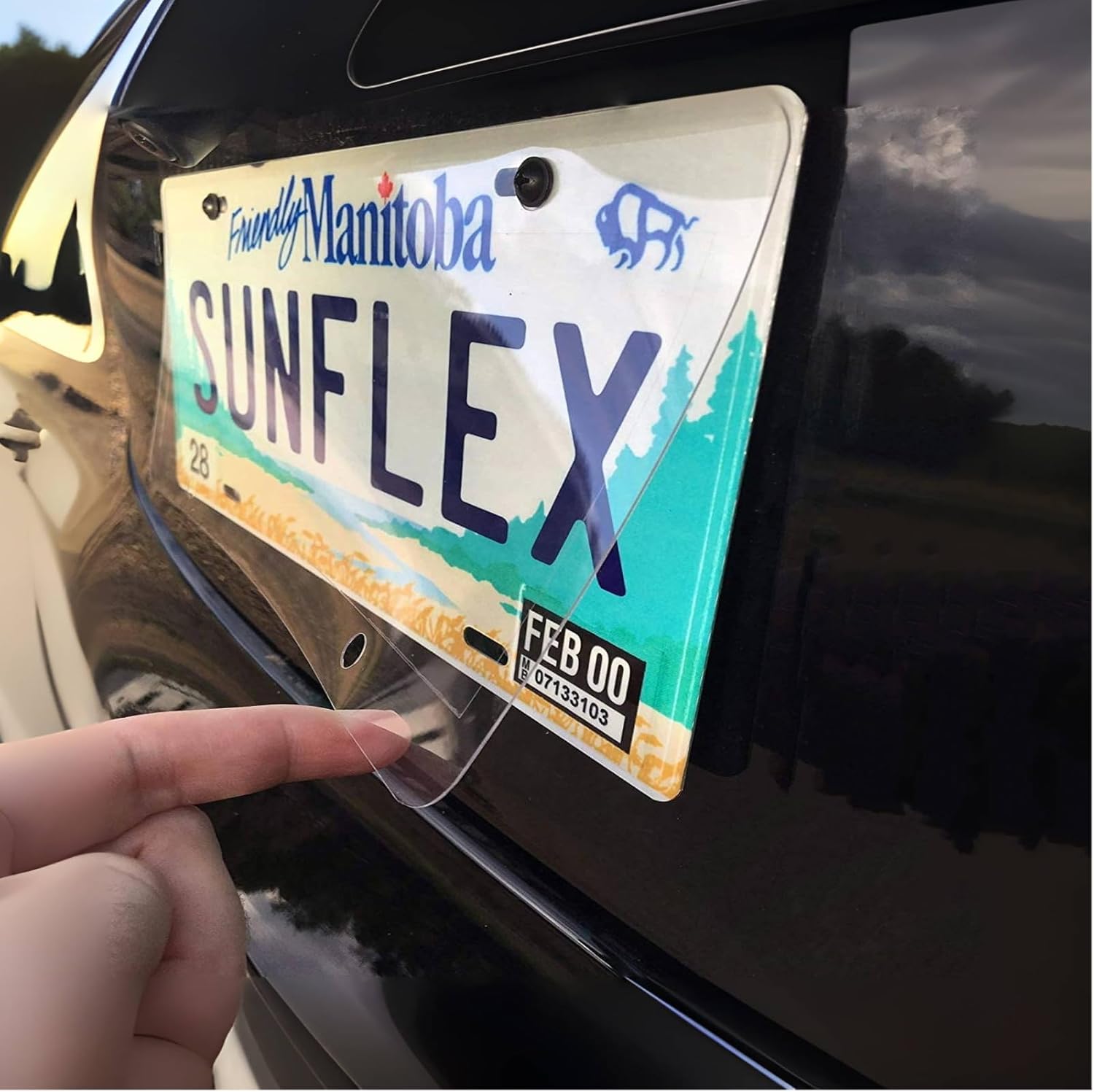 Amazon.com: SunflexZone License Plate Protection Frames, Made in USA ...