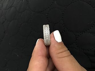 Amazon.com: Barzel 18k Gold, Rose Gold or White Gold Plated 5 Rows ...