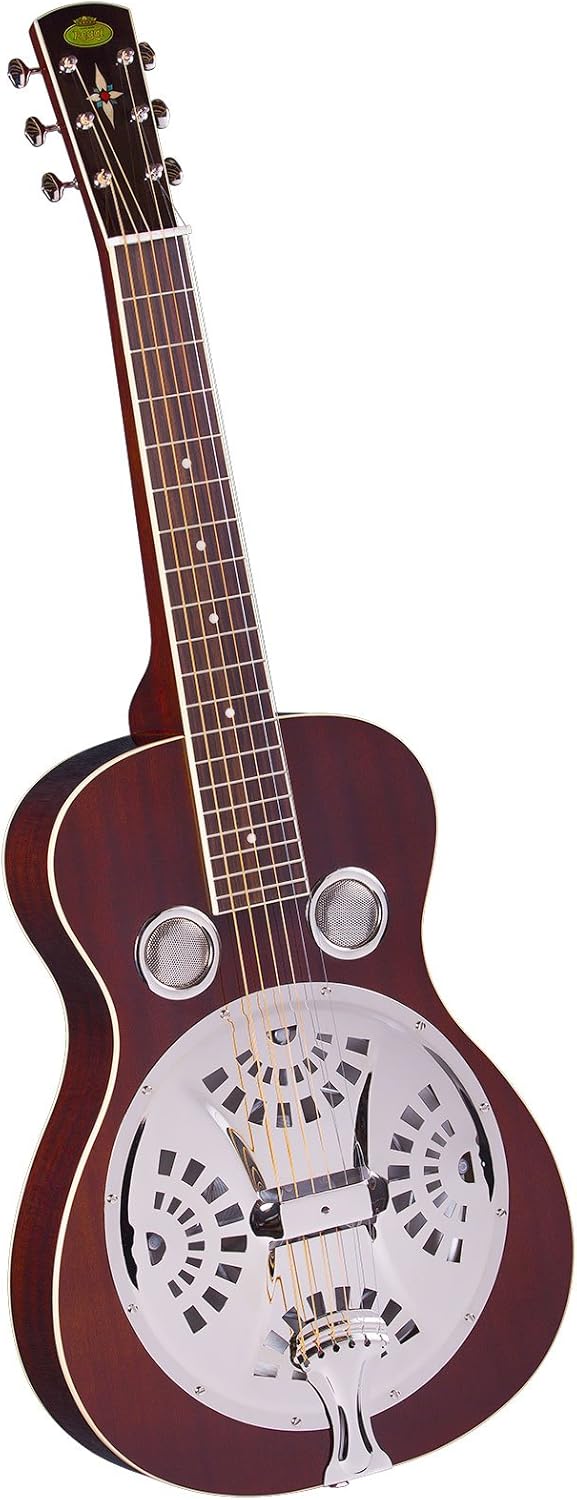 Amazon.com: Regal RD-40MS Squareneck Resophonic Guitar - Natural ...