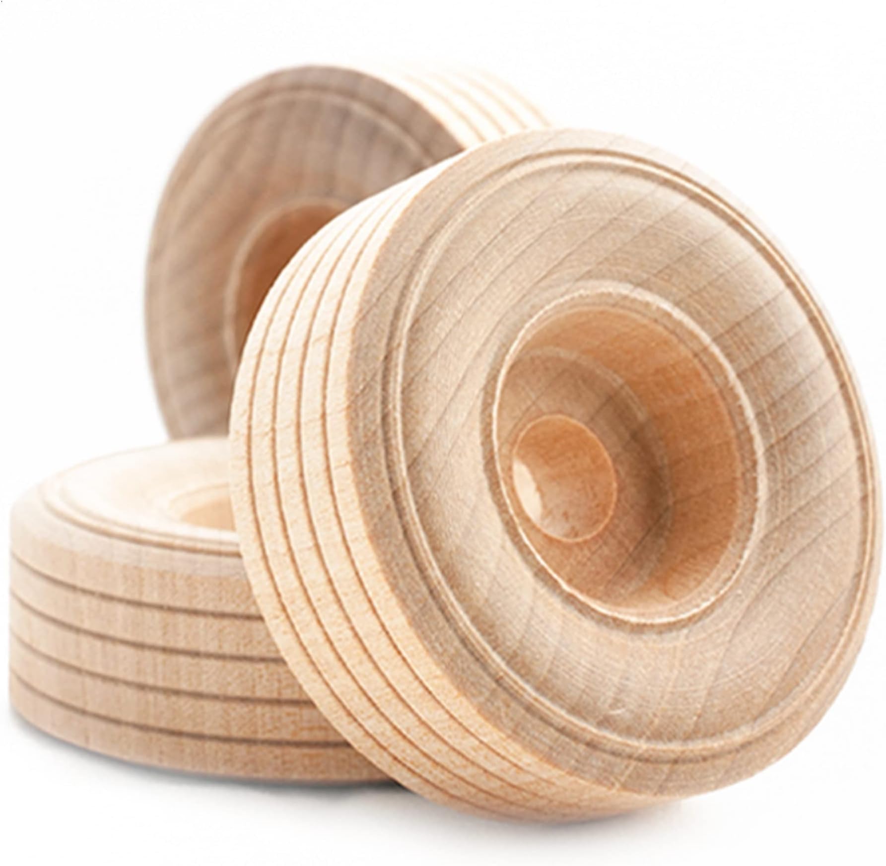 Amazon.com: Pinehurst Crafts Wooden Spoked Toy Wheels, 2-1/2 Inch ...