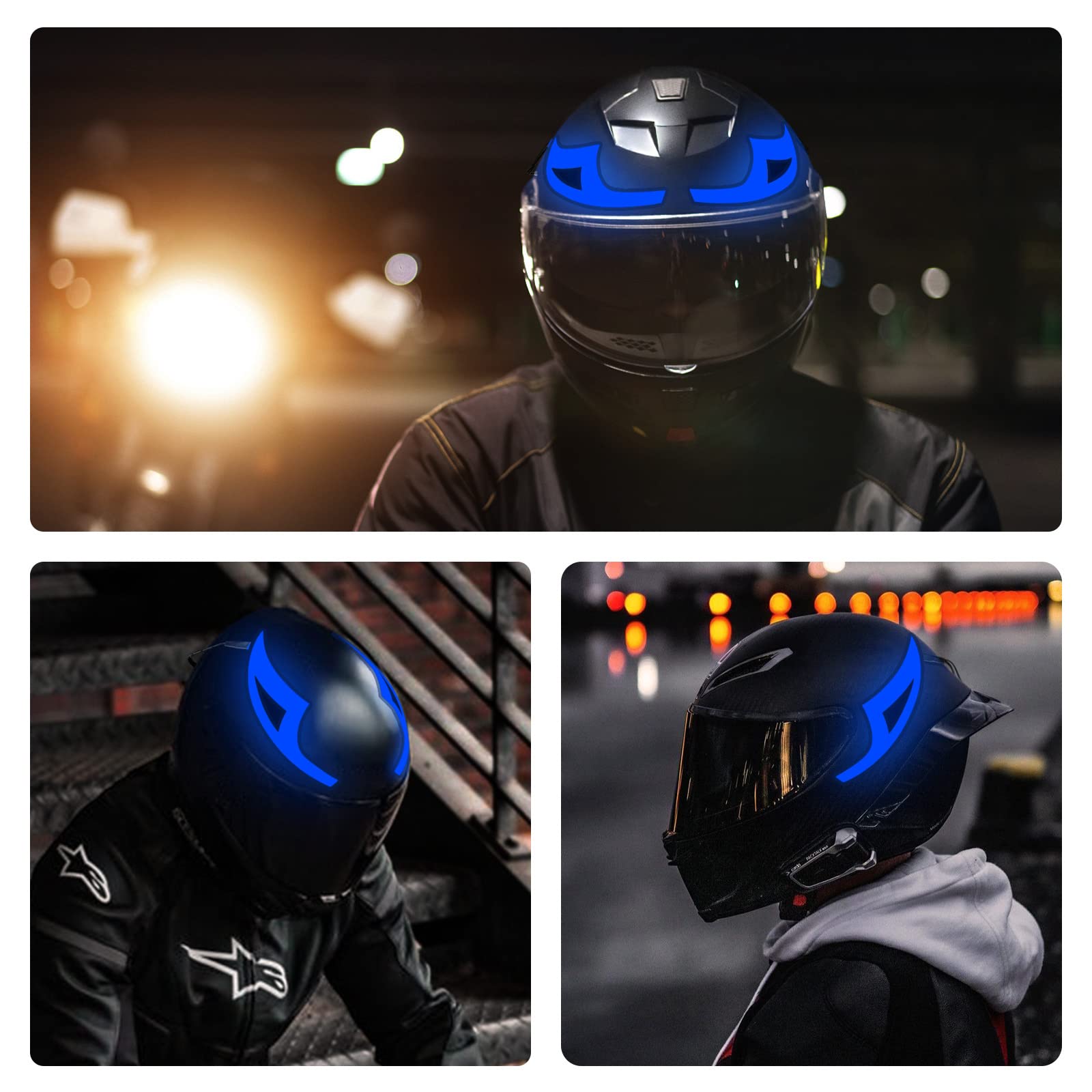 Light Up Motorcycle Helmet