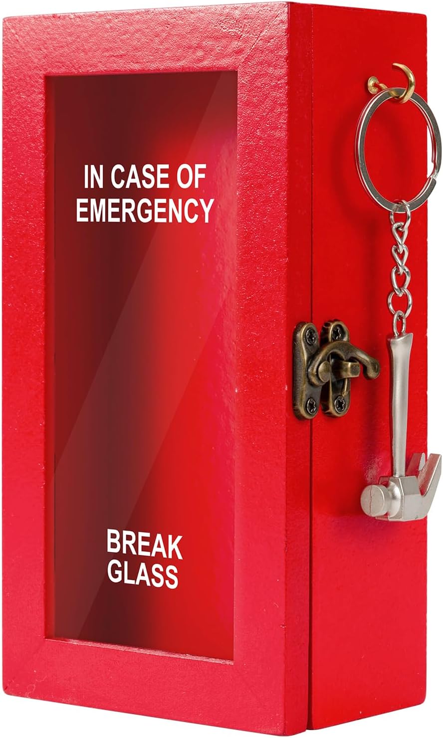 Amazon.com: KHJCXS Funny Gift Emergency Box w/Hammer, In Case of ...