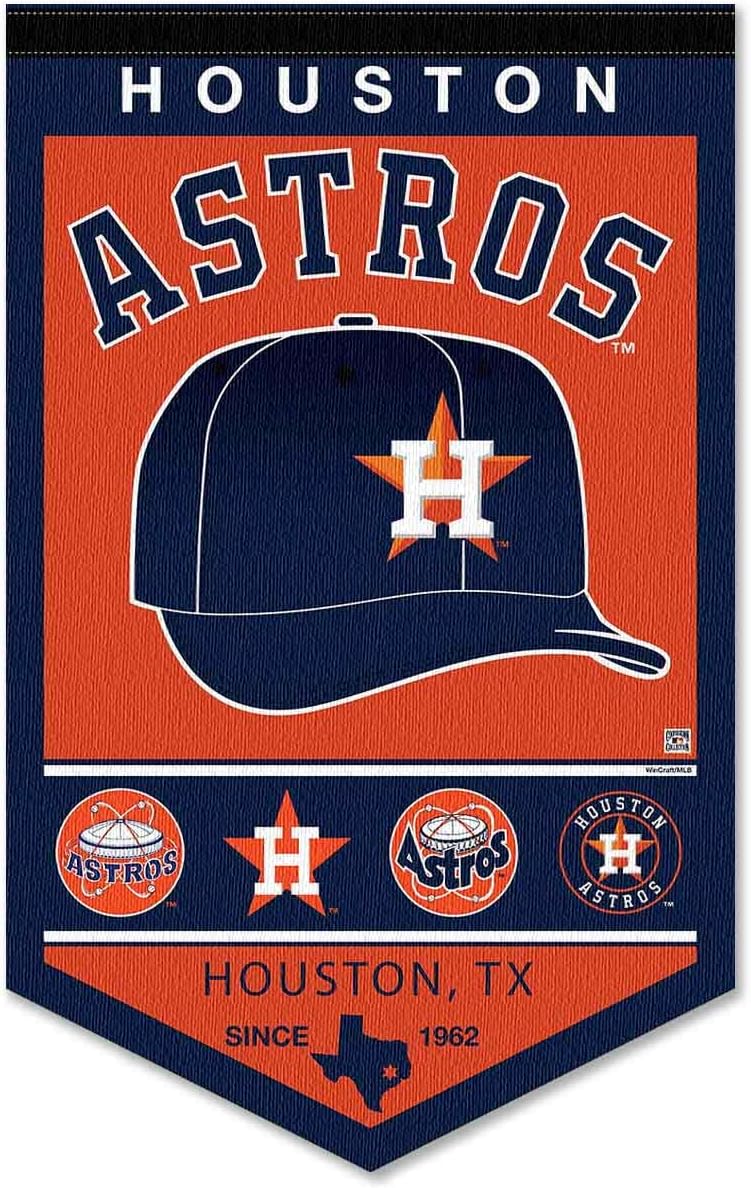 Amazon.com : WinCraft Houston Astros Heritage History Banner Pennant ...