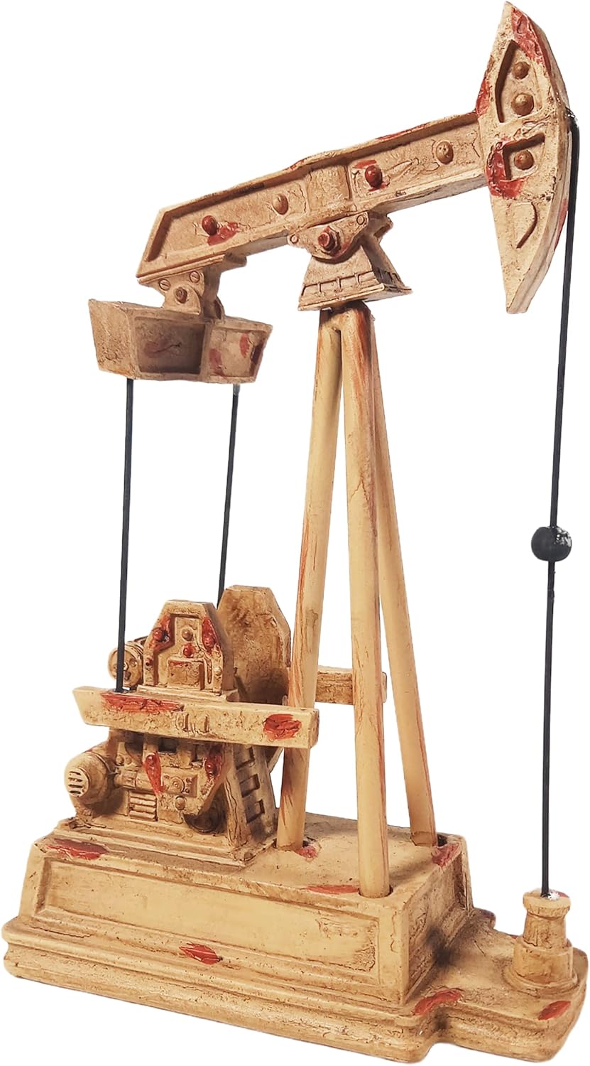 Amazon.com: Urbalabs Oil Derricks Vintage Office Desk Statues Nodding ...