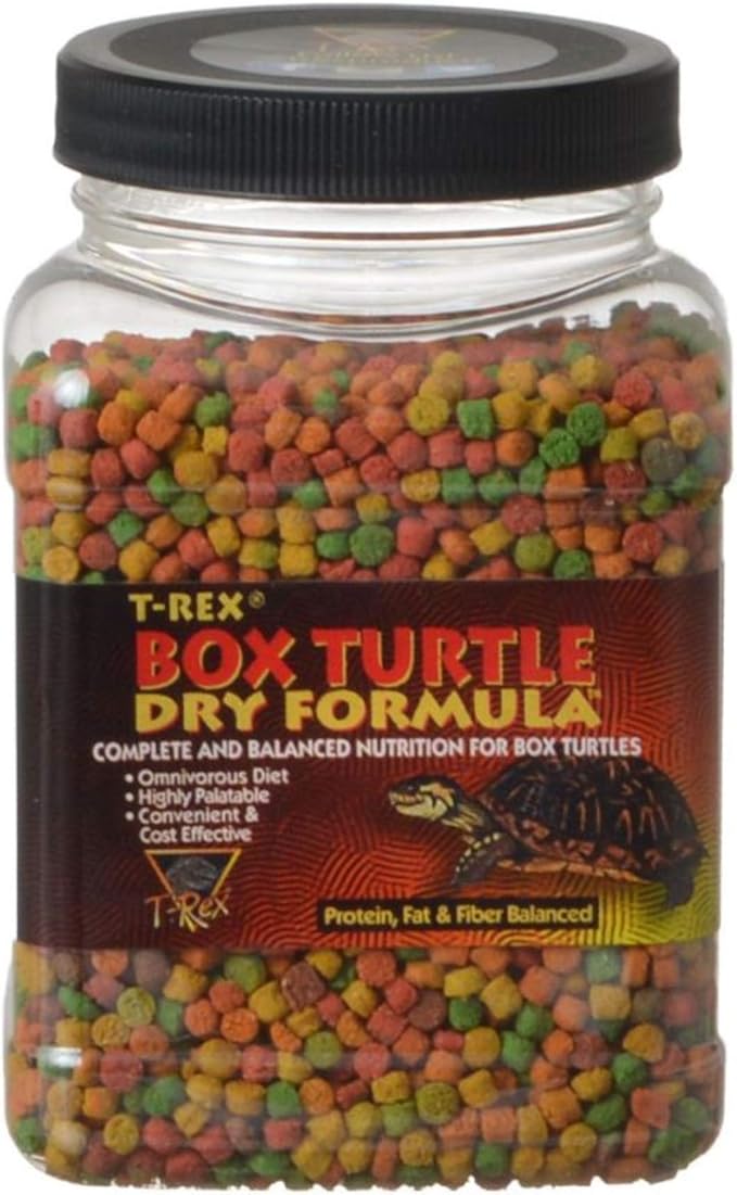T-Rex Box Turtle Dry Formula Complete Balanced Nutrition Food for ...