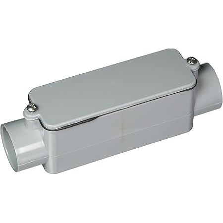 Carlon E987F Rigid Non-Metallic PVC Type-C Conduit Access Body, 1-Inch ...