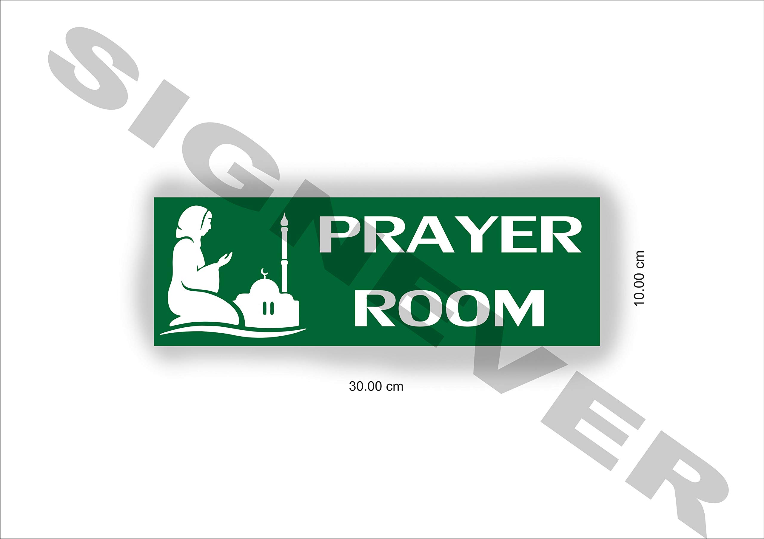 Buy SIGN EVER Prayer Room Sign Board Home Hotel Office Bank Factory ...