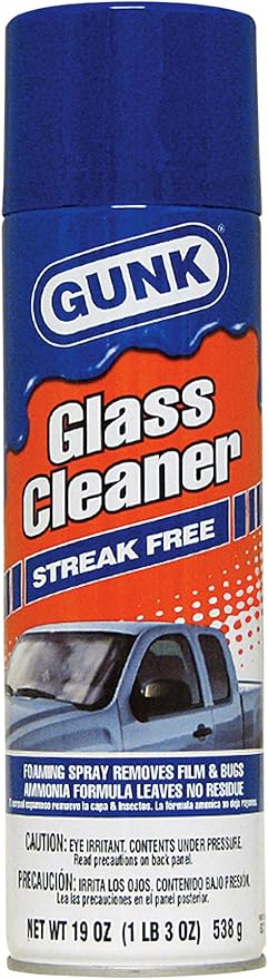 Amazon.com: Gunk GC1 Streak Free Glass Cleaner - 19 oz. : Automotive