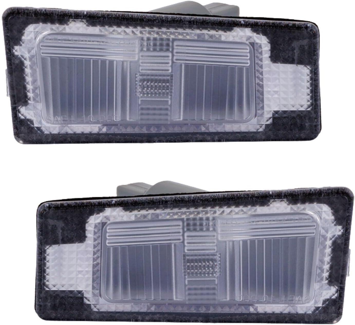 Amazon.com: Replacement Pair License Plate Lights Set of 2 Rear Driver ...
