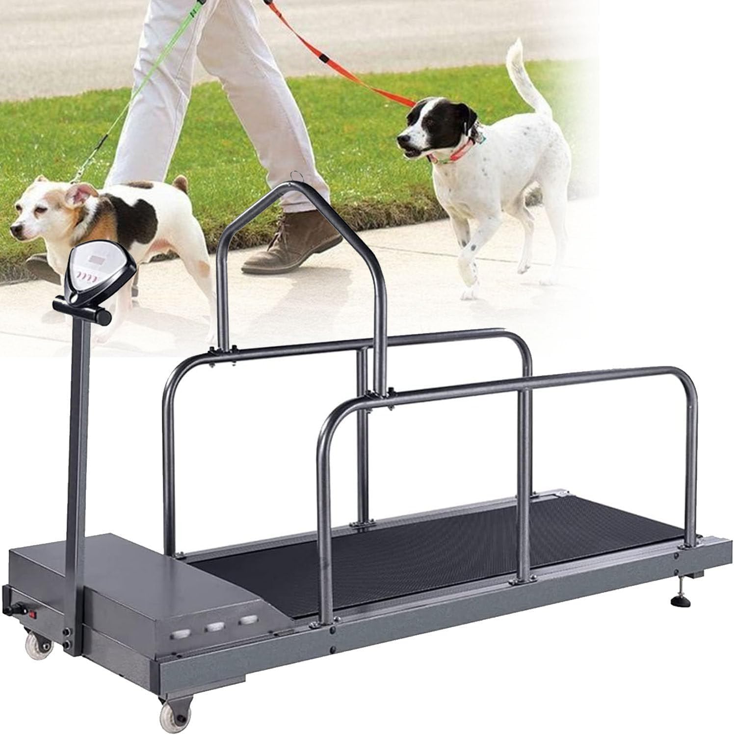 Dog Treadmill, Large & Medium Sized Dogs Pet Running Machine Indoor ...