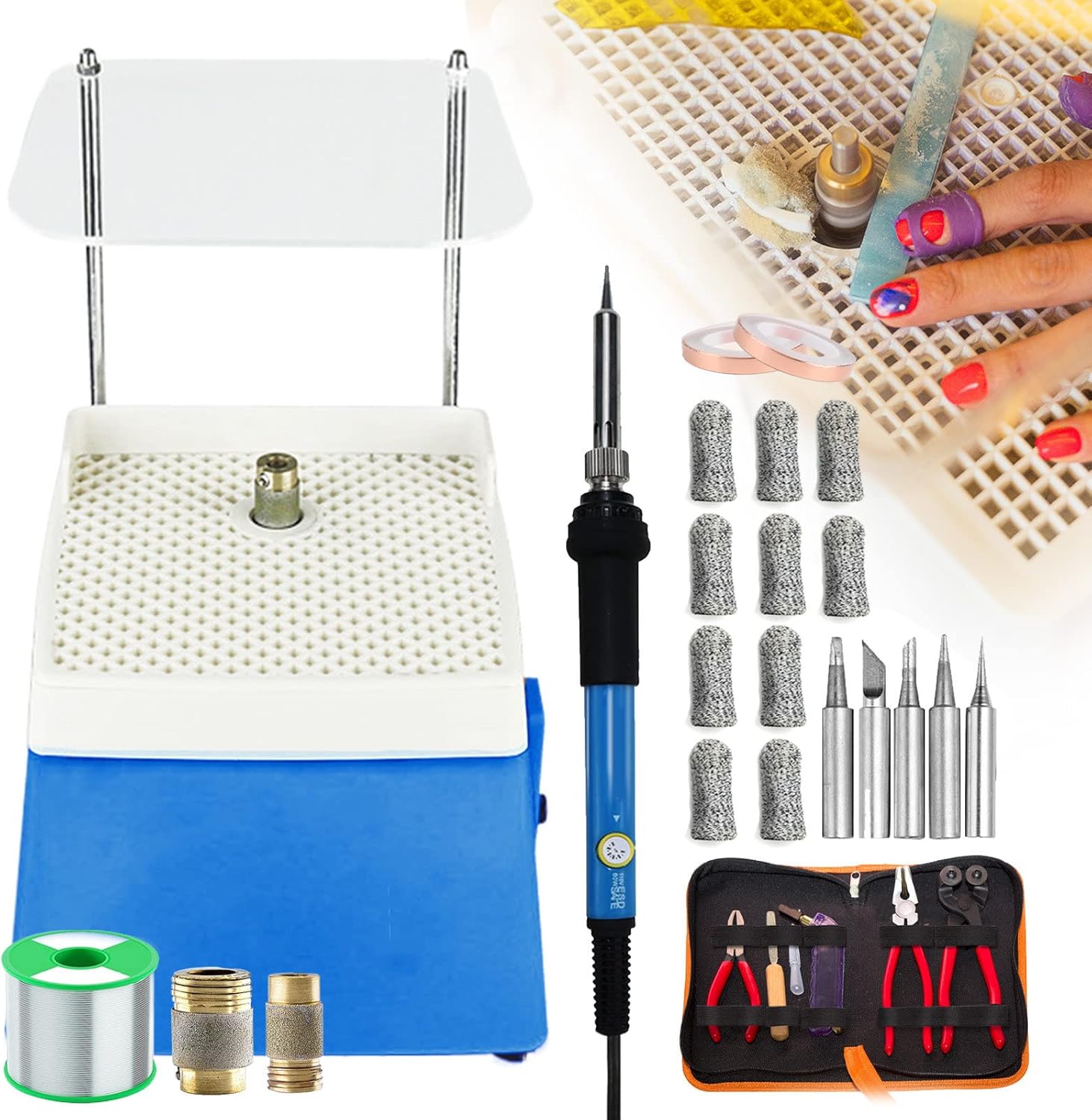 Amazon.com: Diy Stained Glass Grinder Machine Kit,Stained Glass Tool ...