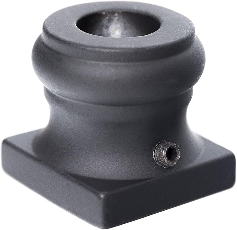 Iron Baluster Shoes - Round Shoe with Screw - For Use with Round ...