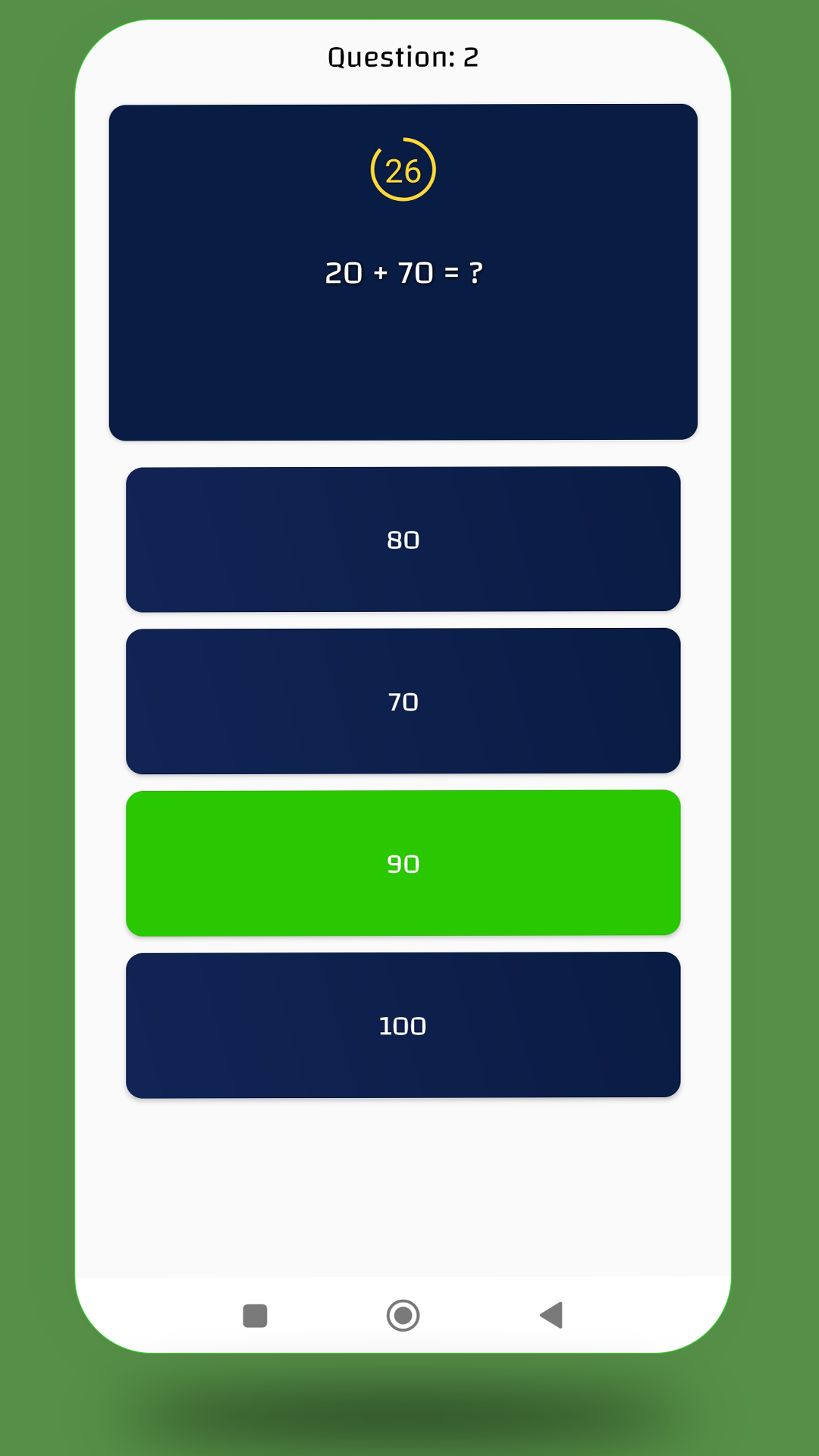 Math Quiz Workout Tests - App on Amazon Appstore