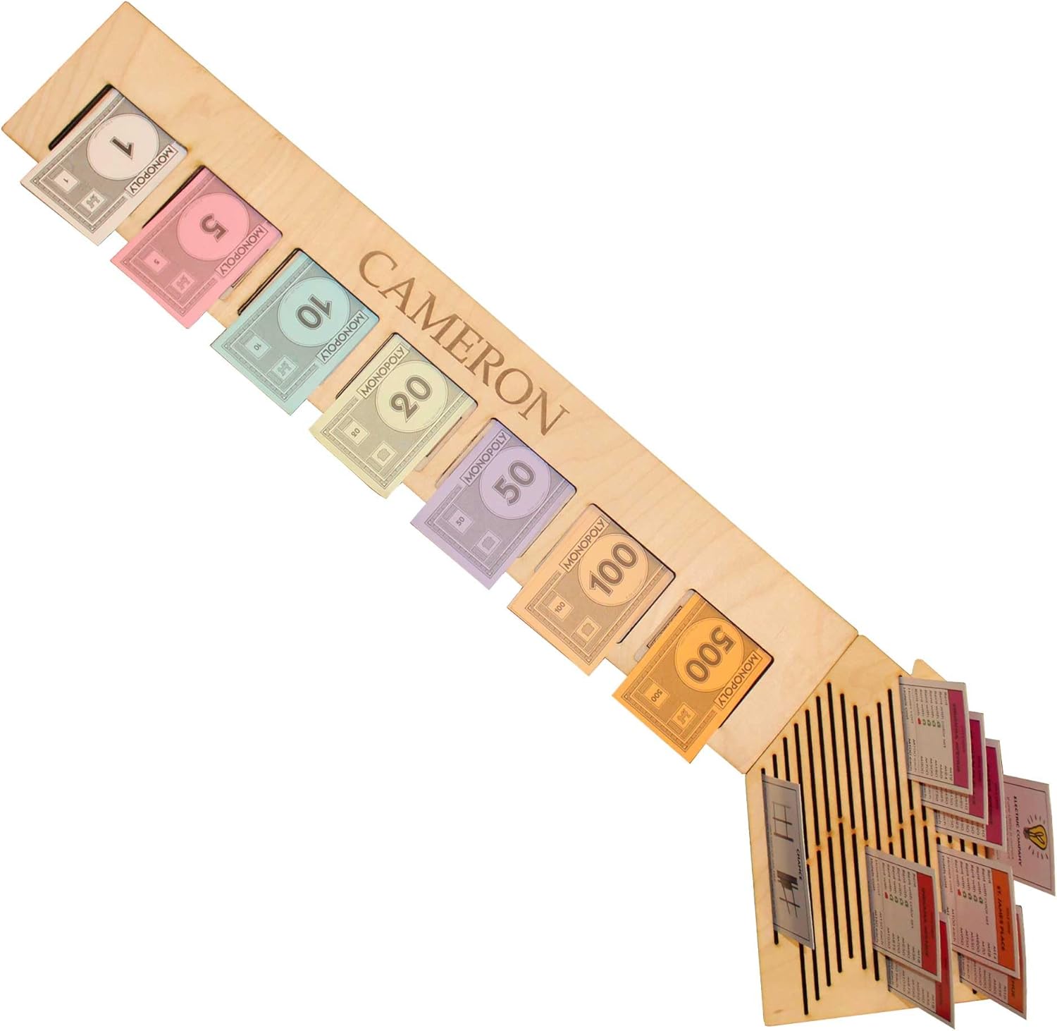 Amazon.com: GUYTRENDz Personalized Game Board Organizer Custom Board ...