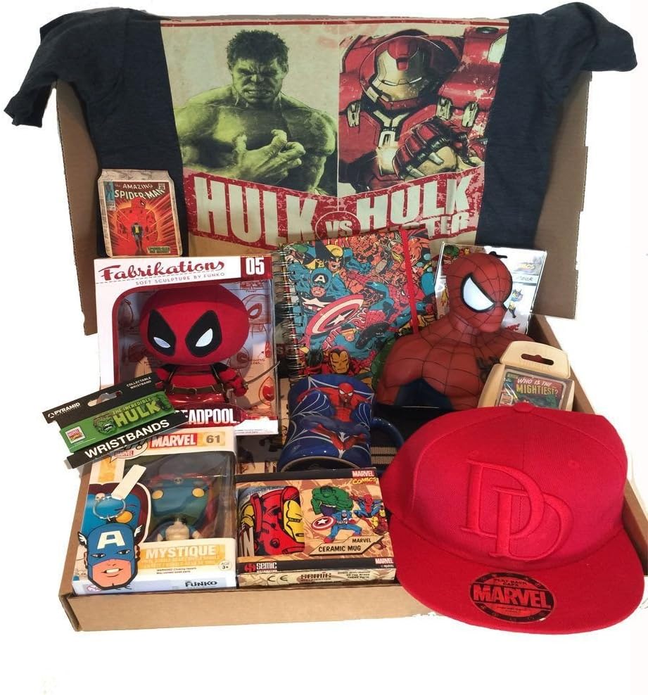 Amazon.com: Marvel Mega Mystery Box - Full Of Super Hero Goodies ...