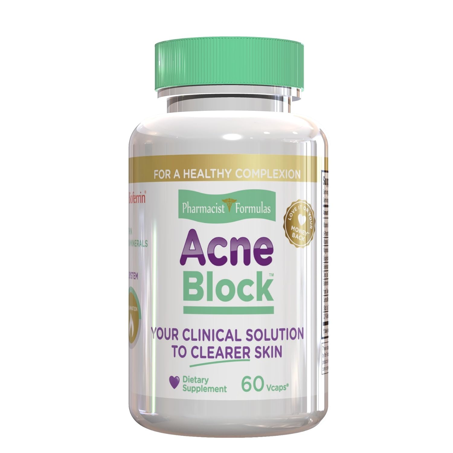 Pharmacist Formulas Acne Block - Natural Blemish, Pimple and Spot ...