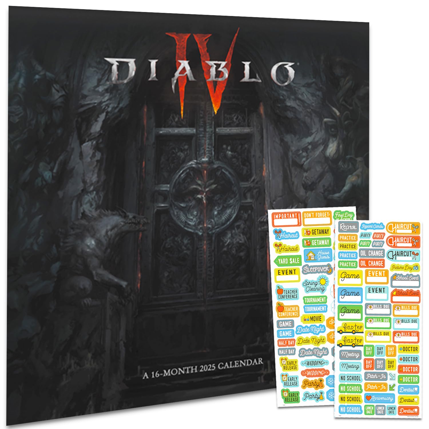 Platinum Series Diablo 4 Calendar 2025 Deluxe 2025 Diablo Video ...