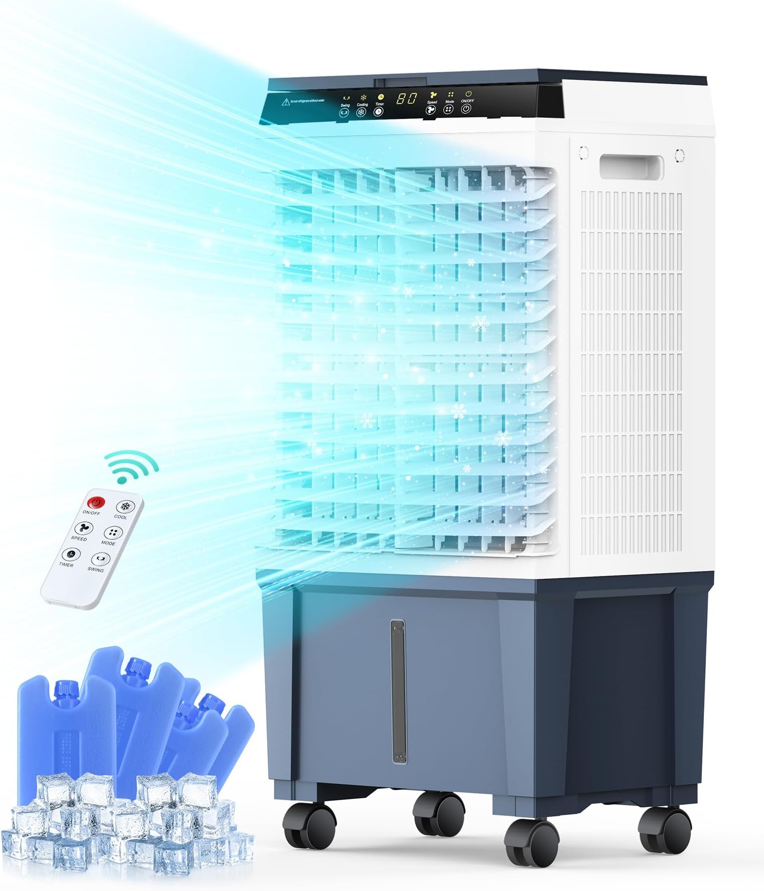 Amazon.com: Air Choice Evaporative Air Cooler, 1800CFM Swamp Cooler ...