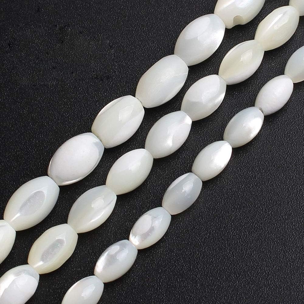 Amazon.com: KALIONE 1000 Pieces Oat Rice Beads Loose Beads for Jewelry ...