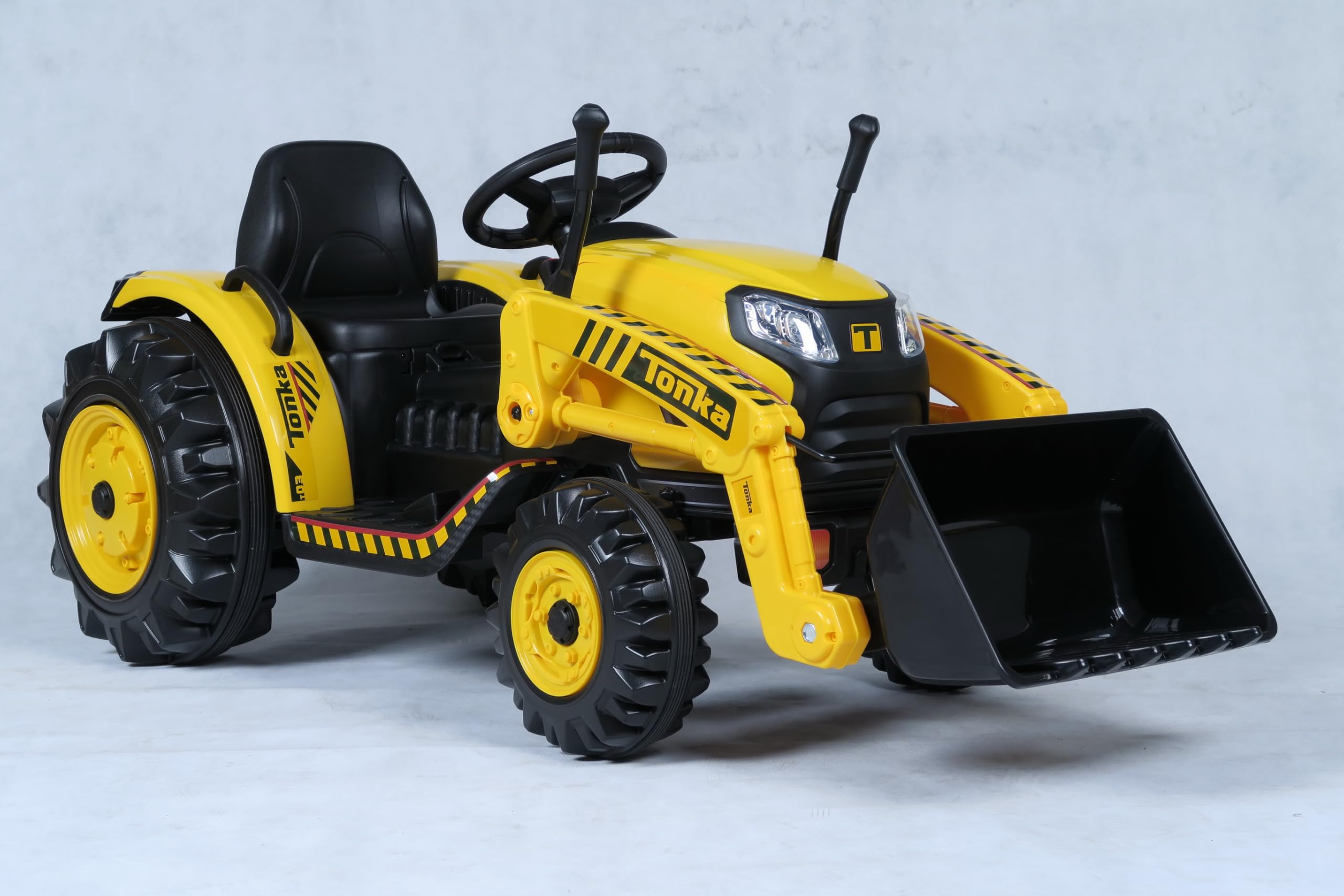 Amazon.com: Best Ride On Cars Tonka Construction Tractor 12V : Toys & Games