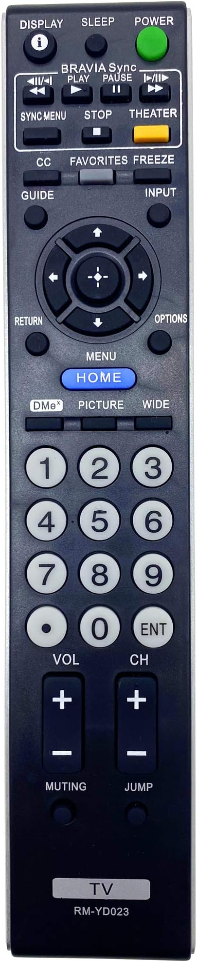 Amazon.com: INTECHING RM-YD035 TV Remote Control for Sony KDL-22BX300 ...