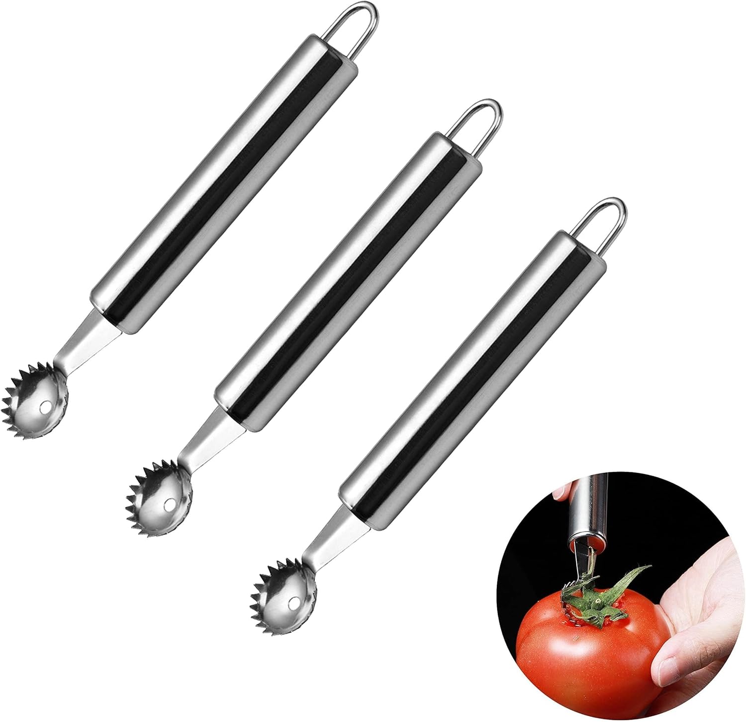 Strawberry Hullers Vegetable and Fruit Tools Tomato Slicer Fruit Leaves ...