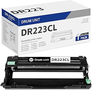 Amazon.com: DR223CL DR-223CL Drum Unit 1 Pack, Replacement for Brother ...