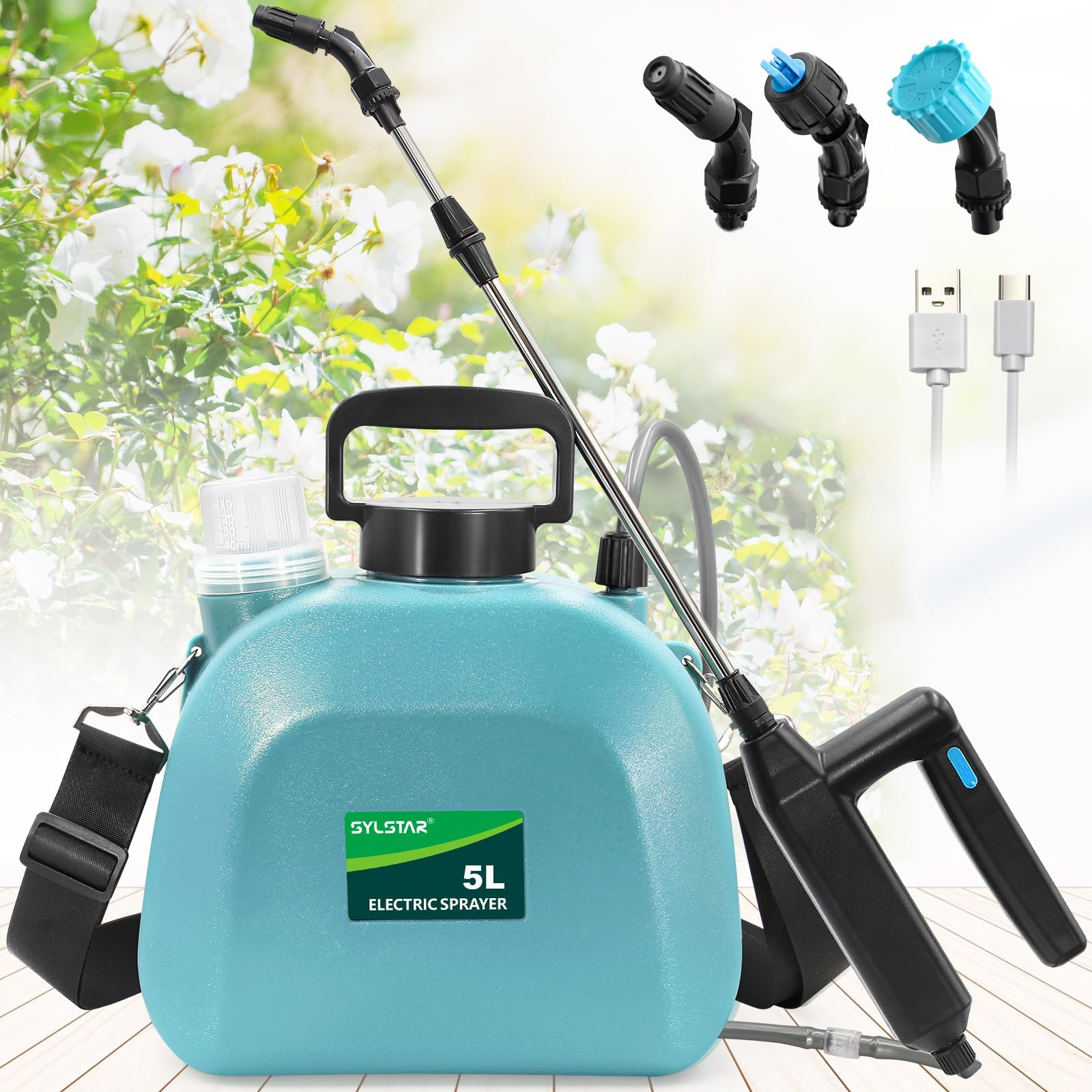Sprayers Plus YT25E Battery Sprayer - 12V Lithium-ion with Viton Seals ...