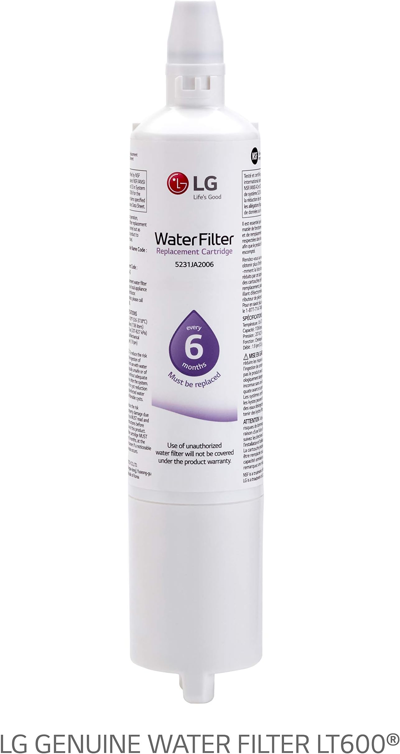 Amazon.com: LG LT600P - 6 Month / 300 Gallon Capacity Replacement ...