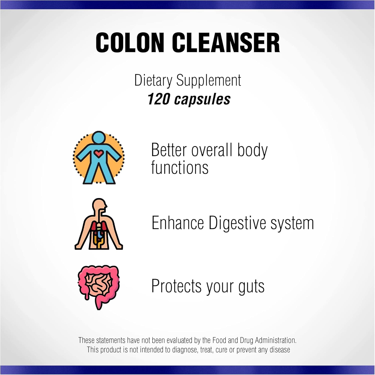Buy Colon Cleanser 120 Capsules by Natural Systems - Colon Cleanse ...