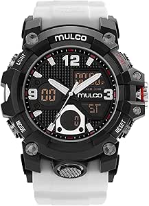 Amazon.com: MULCO Relojes para hombre - Reloj digital y reloj deportivo analógico, cuarzo de ...