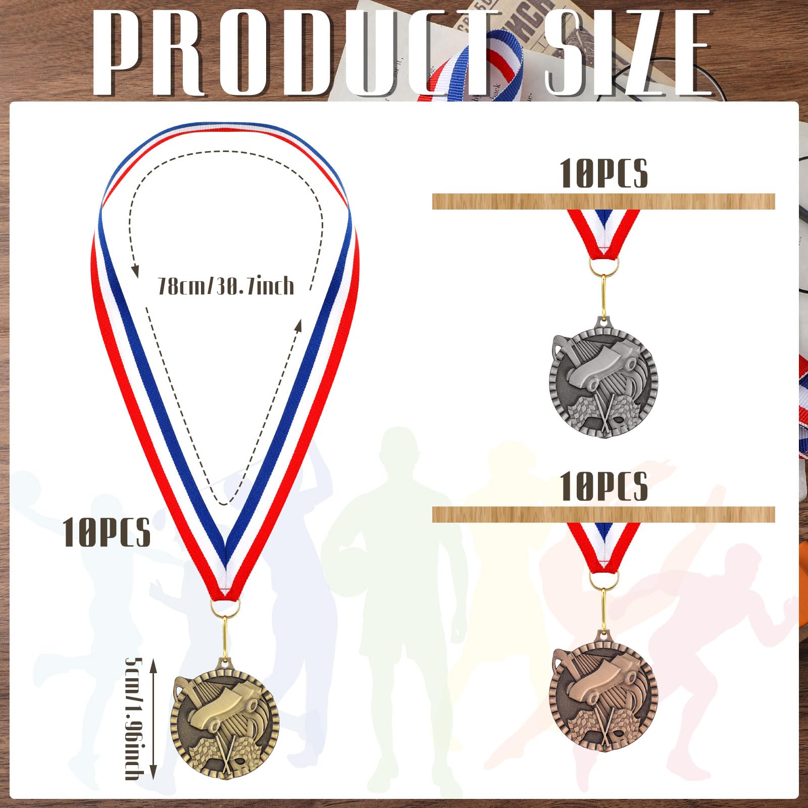 Snapklik.com : Loetere 30 Pcs Race Car Derby Medals Cub Scout Gifts ...