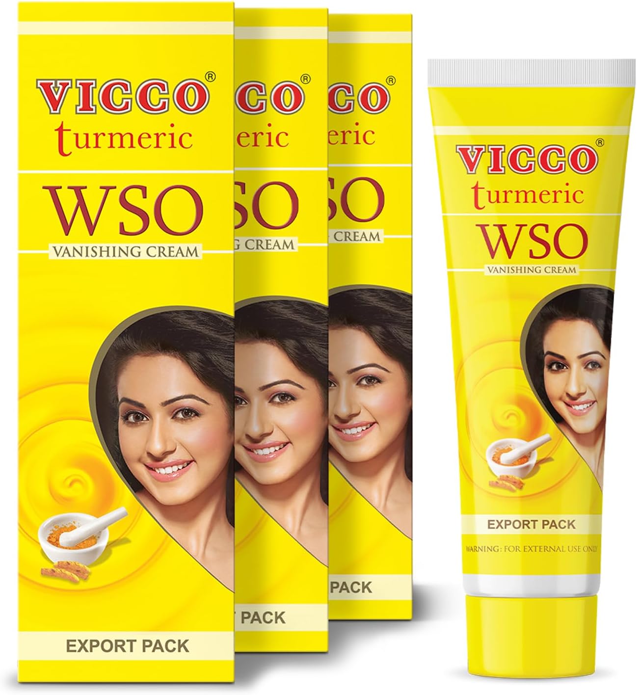 Amazon.com: Vicco Turmeric WSO Skin Cream, Turmeric Face Cream ...