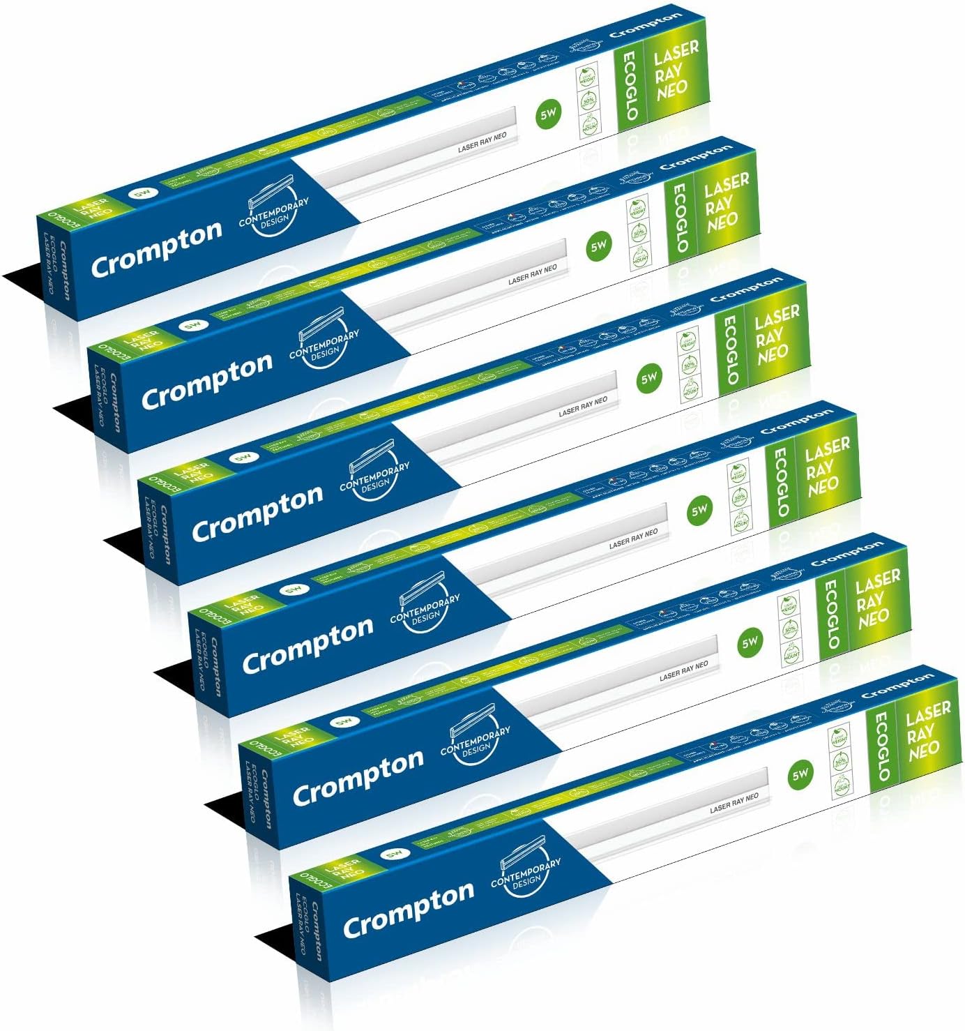 Buy Crompton Flame Proof LED 2x20W Tube Light Fitting Online at Low ...