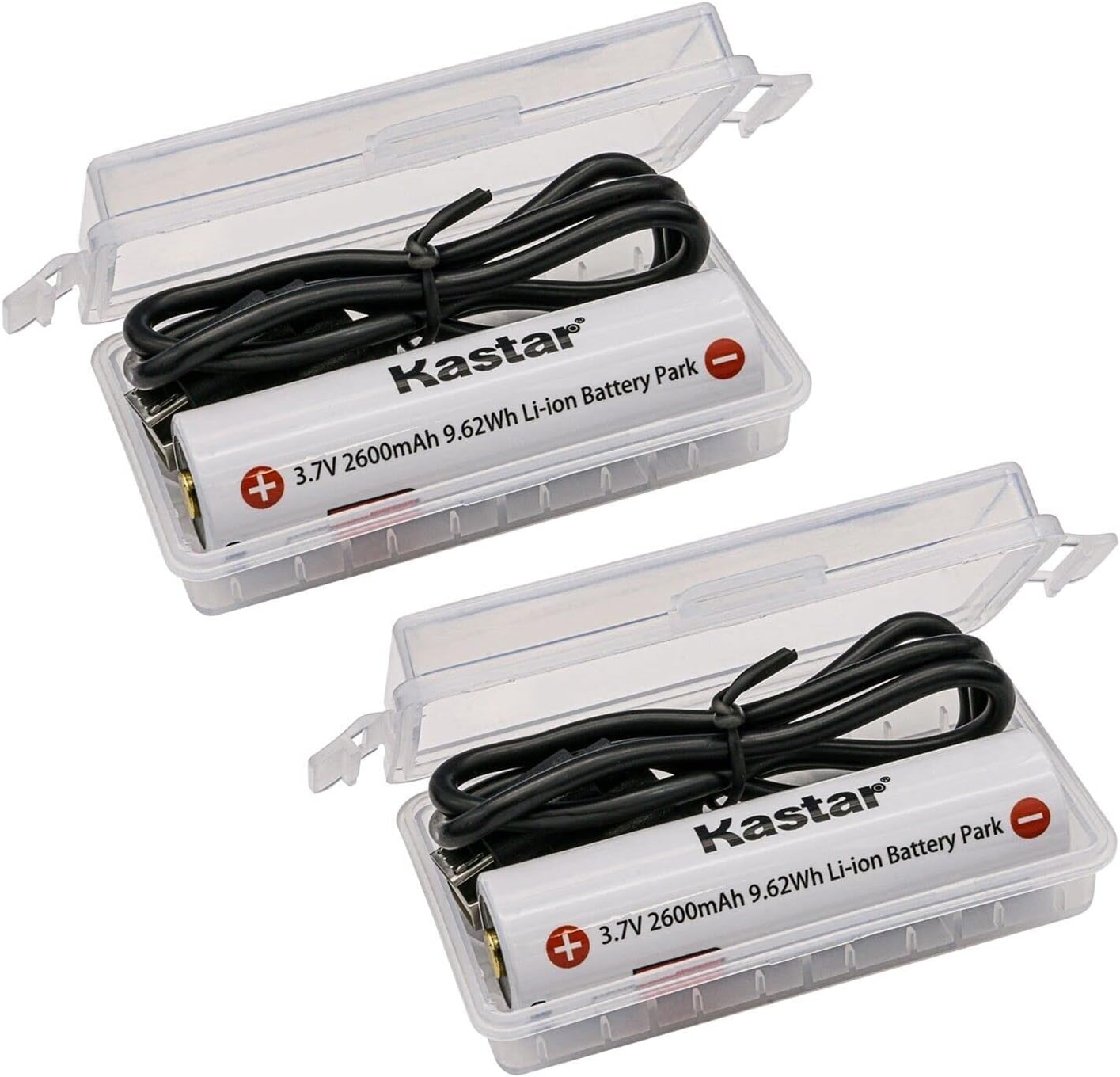 Amazon.com: Kastar 2-Pack STL1865 Rechargeable Lithium Ion Battery 3.7V ...