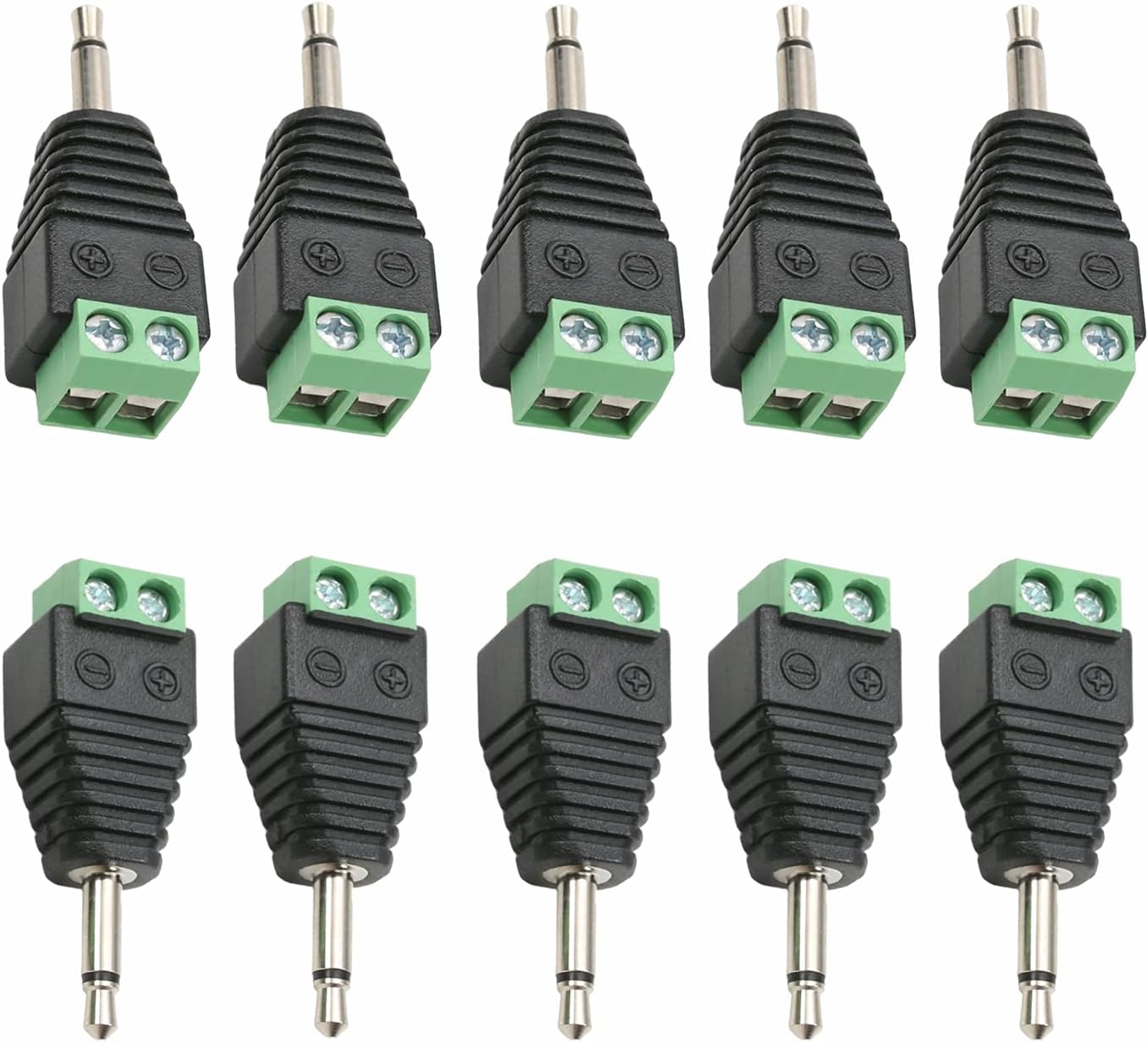 Amazon.com: Cuziss 5pcs 3.5mm (1/8inches) Stereo Audio Male to AV 3 ...