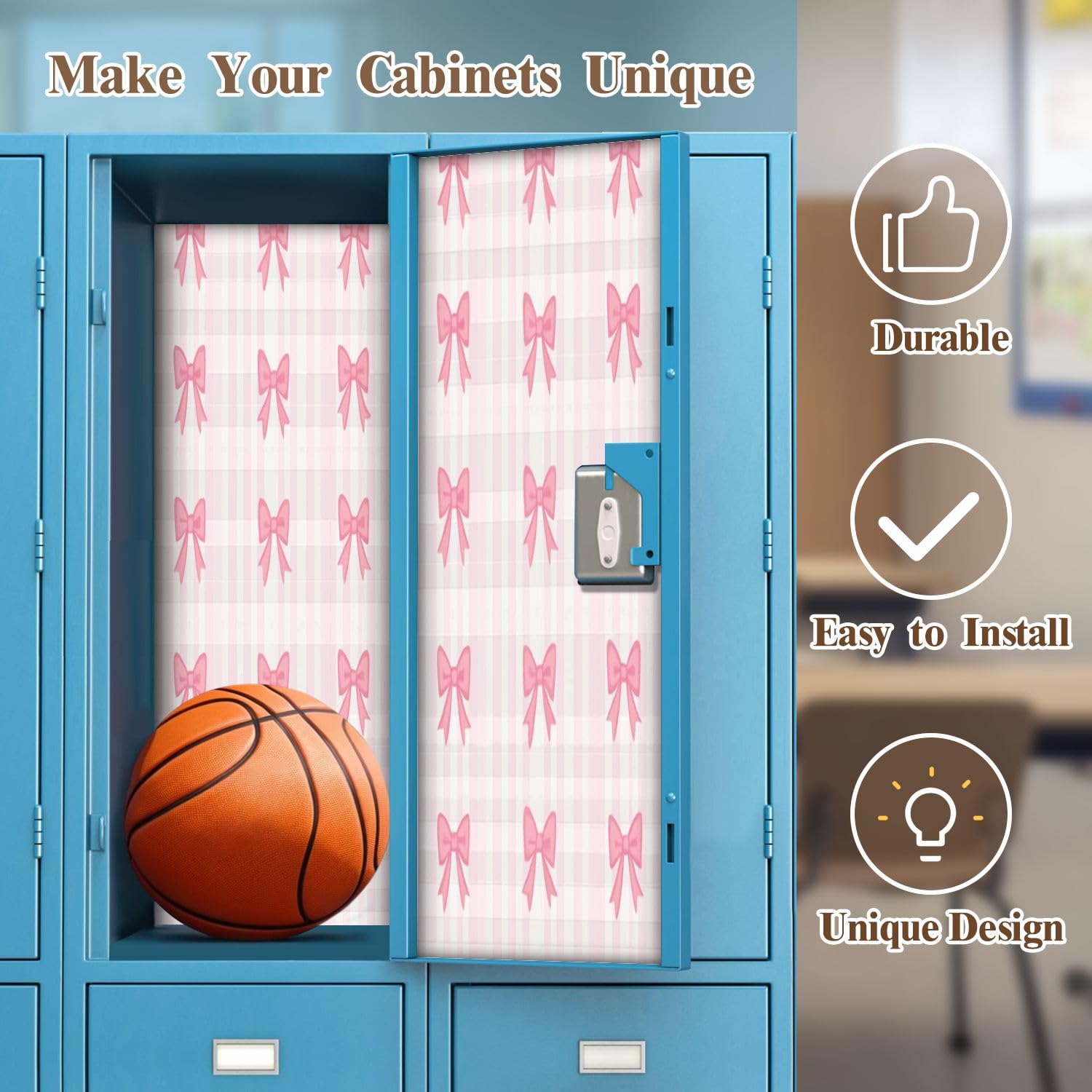 Removable Wallpaper For Lockers Ctosree 12 Pcs School Locker Magnetic