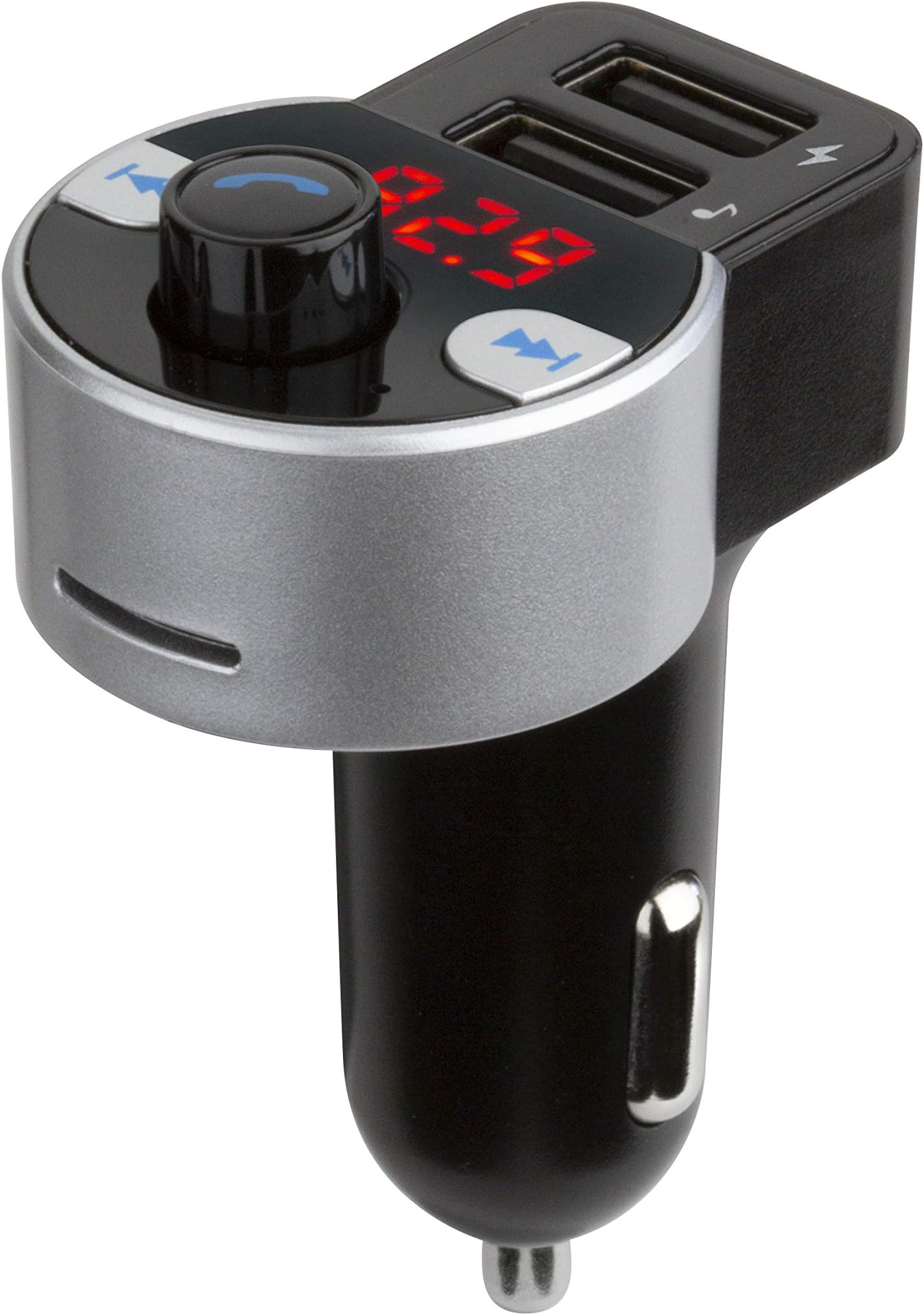 Amazon.com: Scosche SBTFM4-XCES0 Select Bluetooth 5.0 FM Transmitter w ...