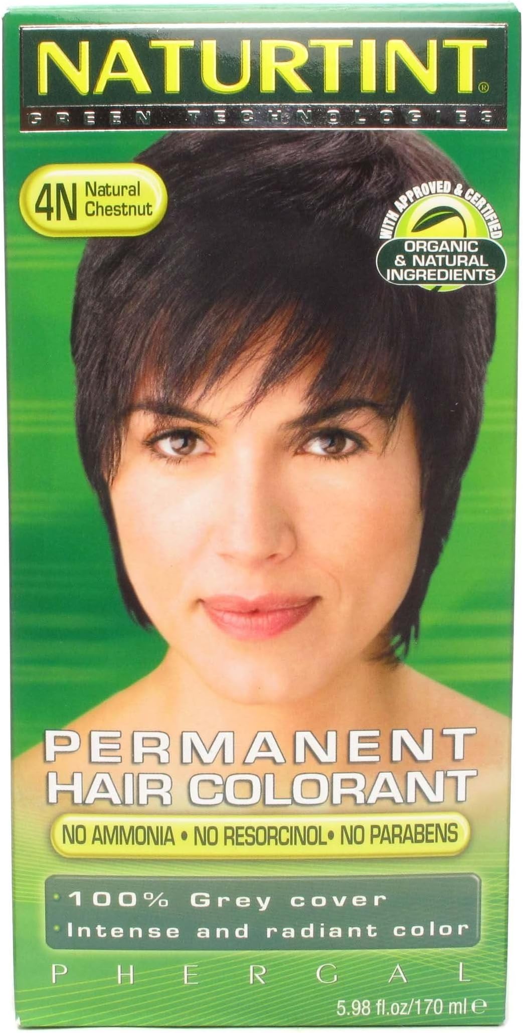 Amazon.com : Naturtint Permanent Hair Color 4N Natural Chesnut, 5.75 ...