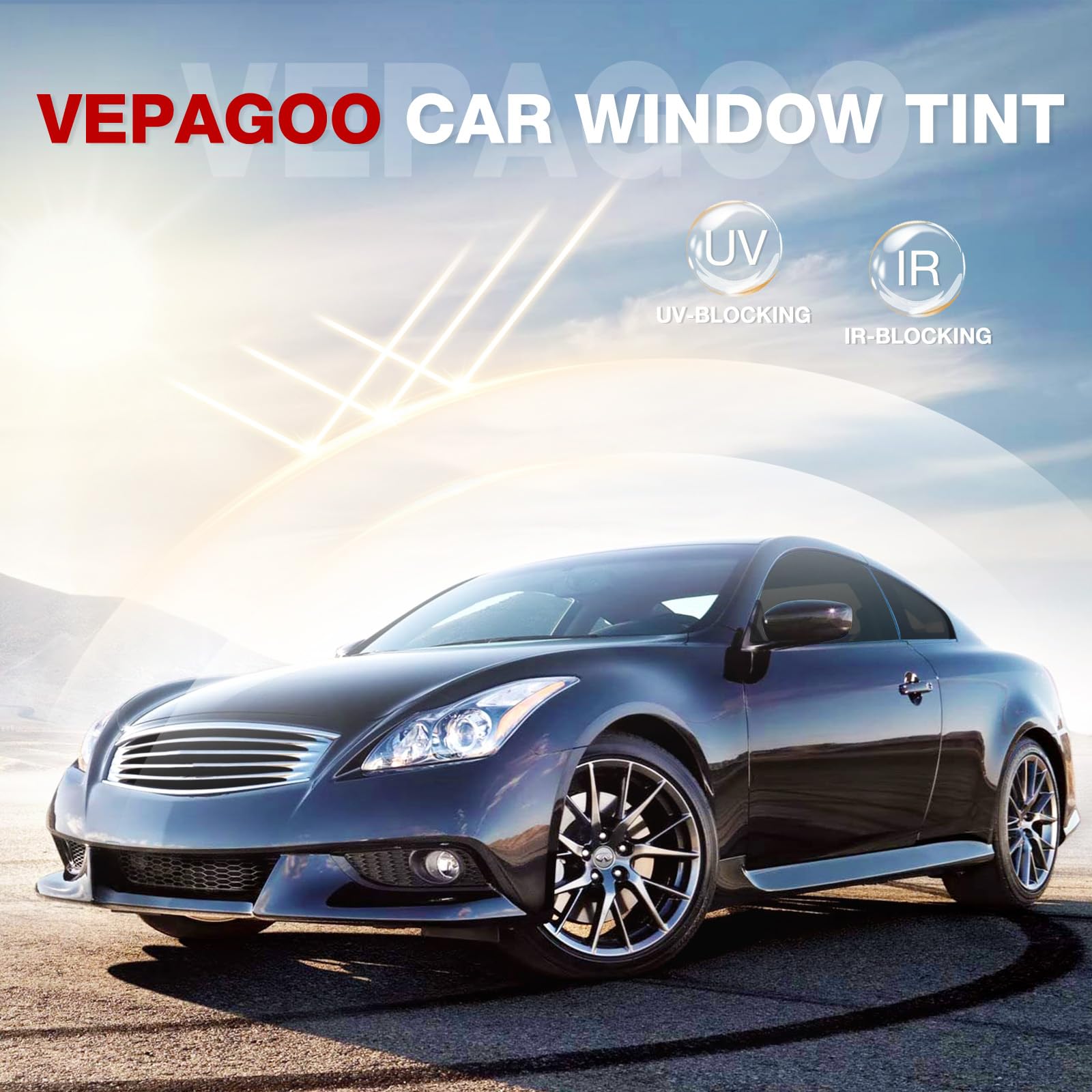 Snapklik.com : Car Window Tint Film 20% VLT- 20" In 10Ft Ceramic ...