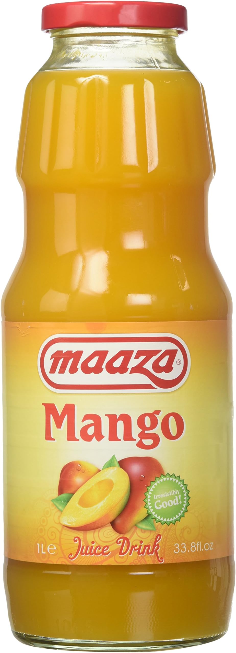 Amazon.com : Maaza, Mango Juice Drink, 1 Liter(ltr) : Grocery & Gourmet ...