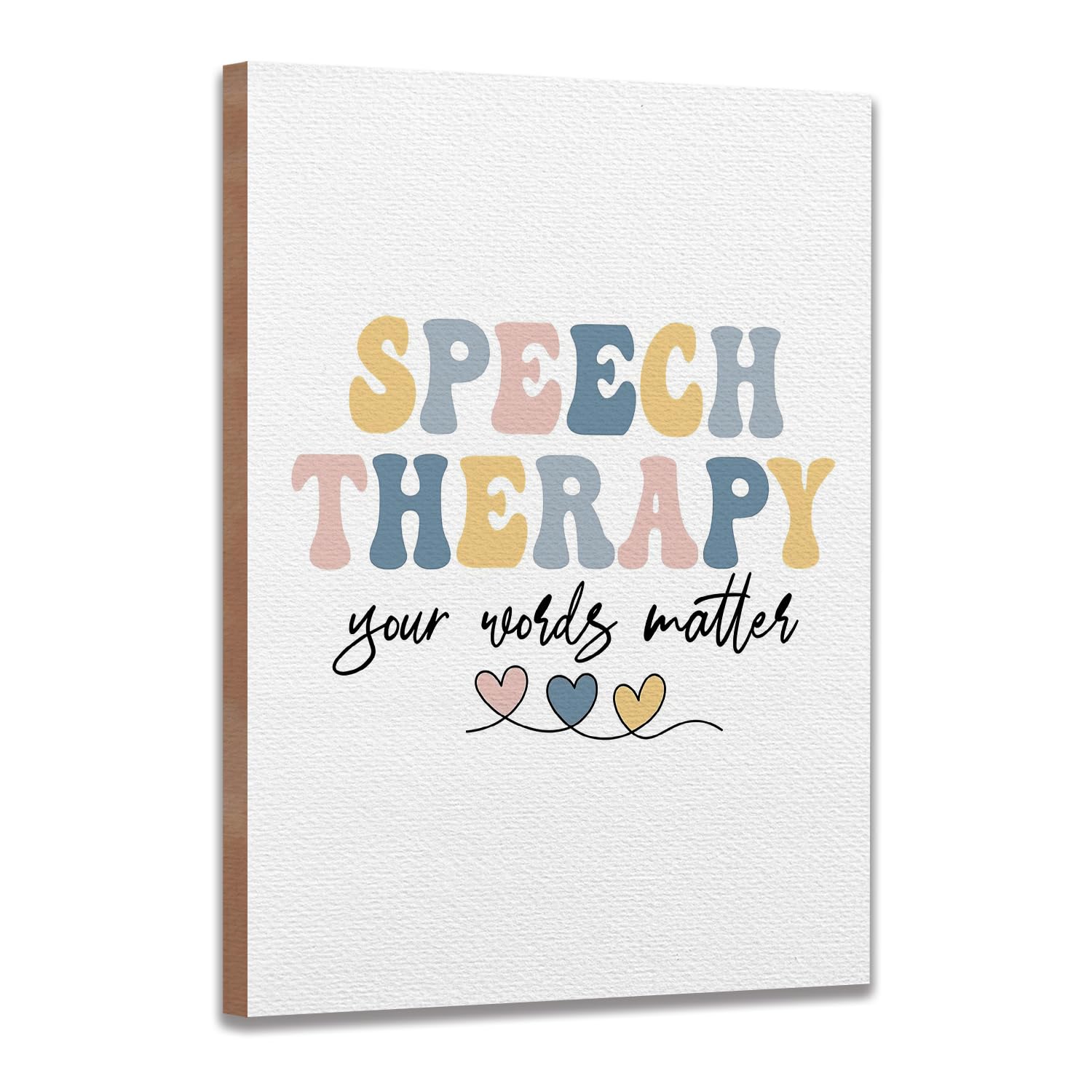 Amazon.com: NEGIGA Speech Therapy Wall Art,Speech Therapy Posters ...