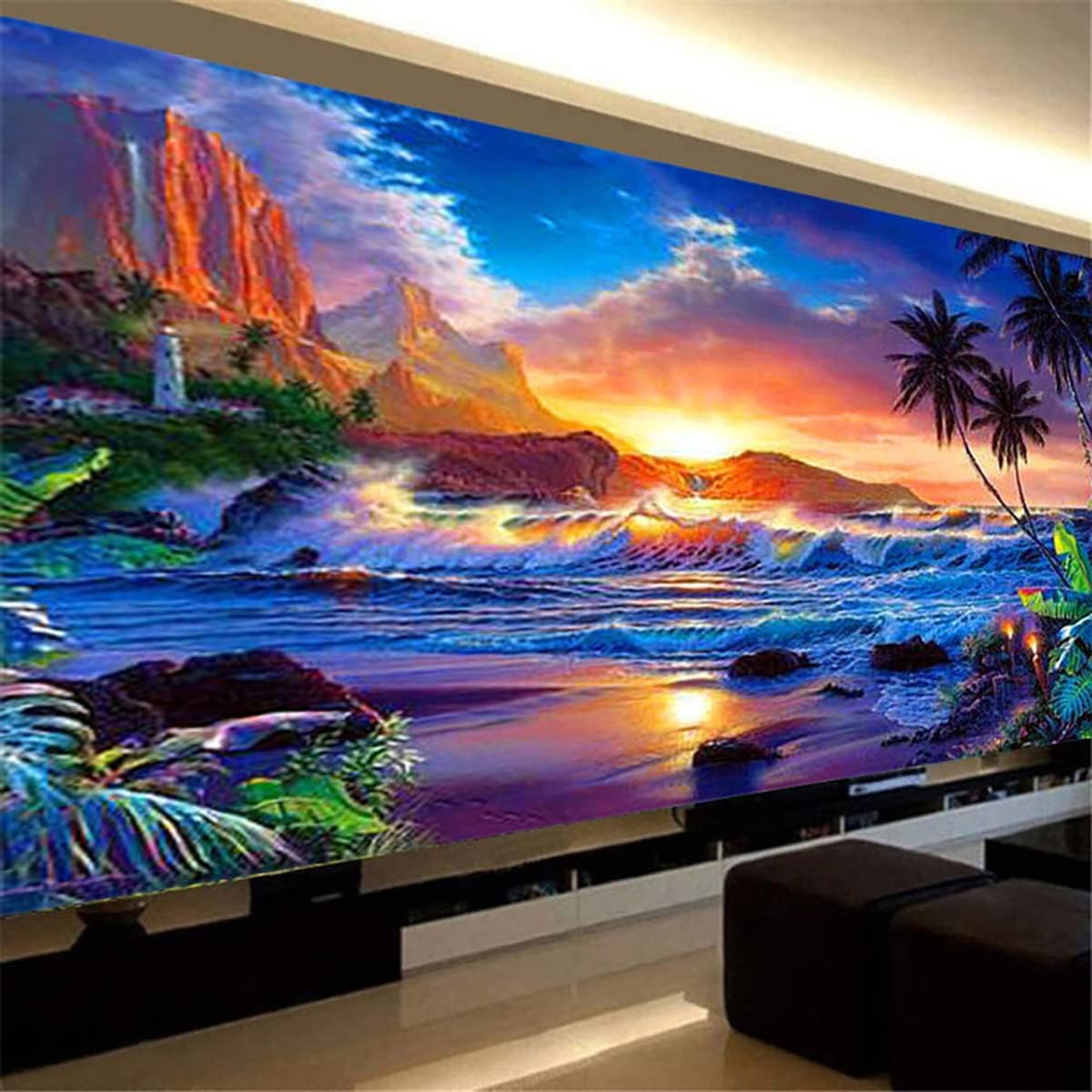 Instarry 5D Diamond Painting voor Volwassenen Groot Formaat ...